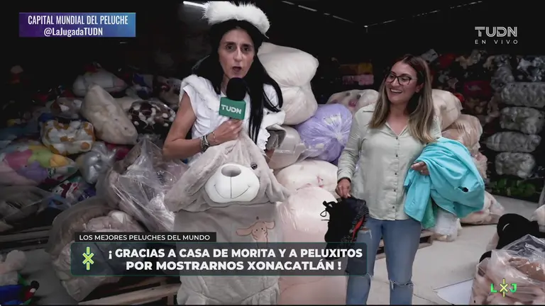 Excelsa visita la capital mundial del Peluche | TUDN Más Deportes | TUDN