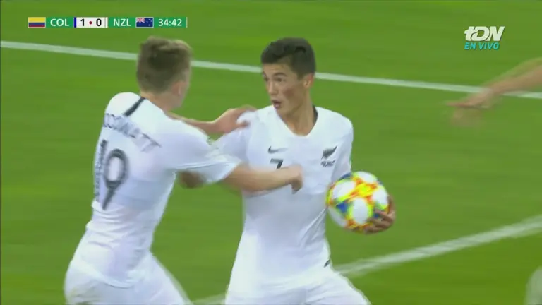 Gol Elijah Just, Colombia 1-1 Nueva Zelanda, Mundial Sub 20 | TUDN Más ...