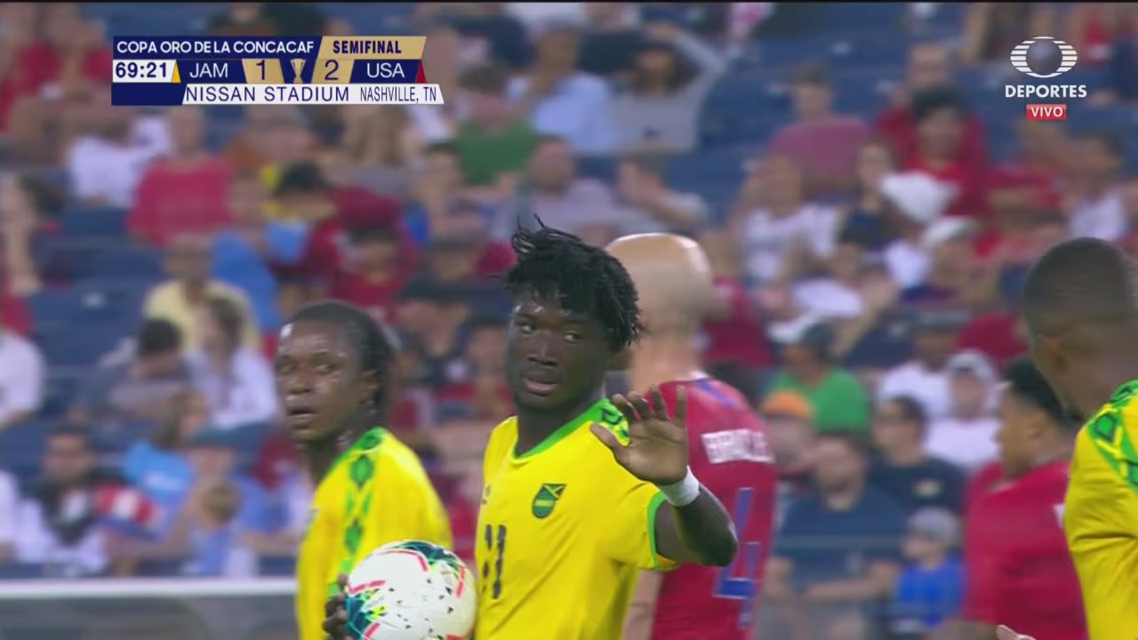Gol Shamar Nicholson (Jamaica 1-2 Estados Unidos) | TUDN Más Deportes ...