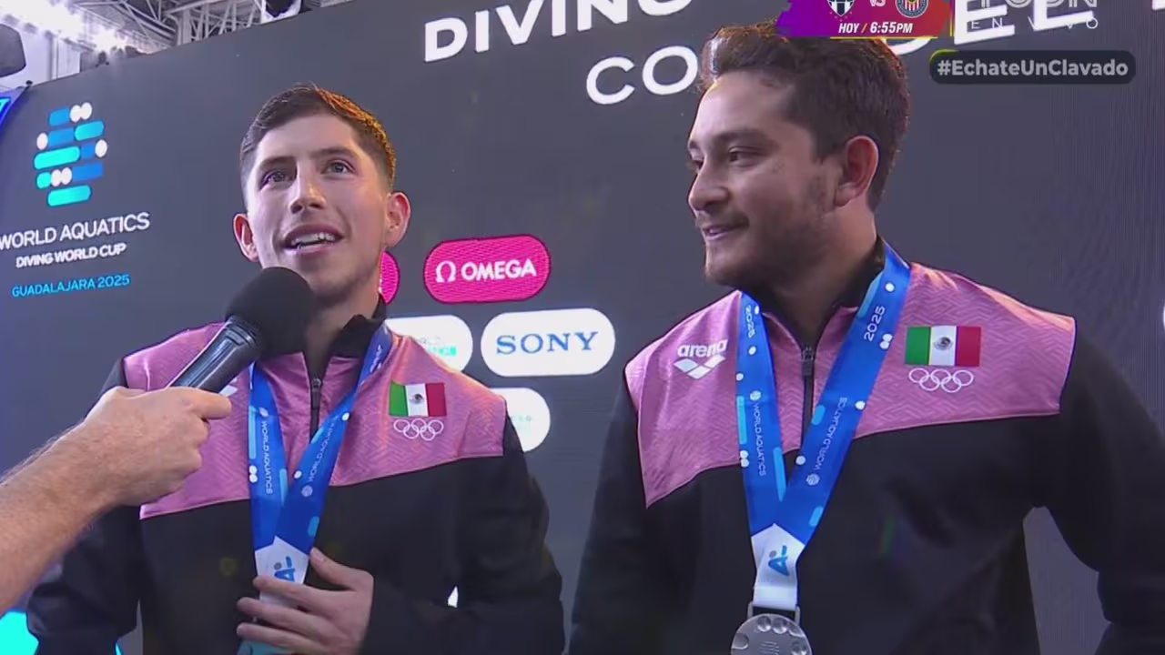 Kevin Berlín y Randal Willars son plata en Mundial de Clavados | TUDN ...