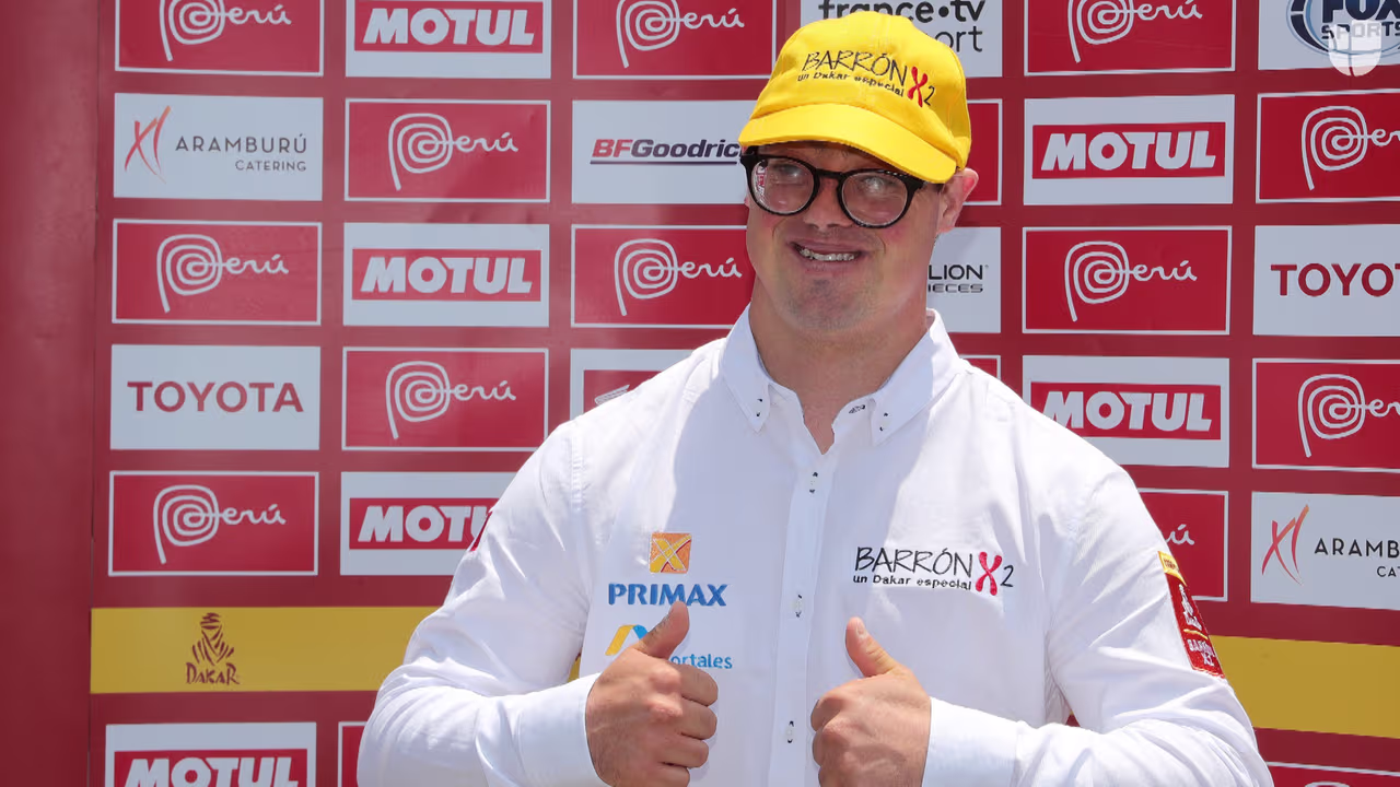 Lucas Barron, primer participante del Dakar con síndrome de Down | TUDN ...