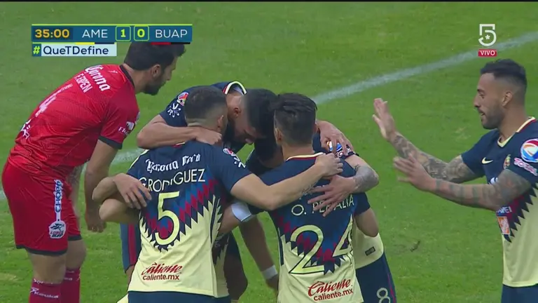 Gol Henry Martín (América 1-0 Lobos BUAP) | TUDN Más Deportes | TUDN