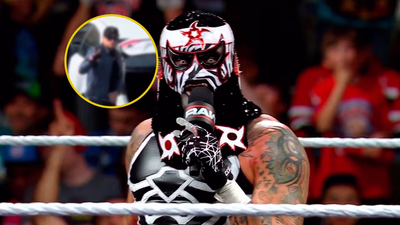 Penta Zero Miedo es captado sin máscara por fanático de la WWE | TUDN ...