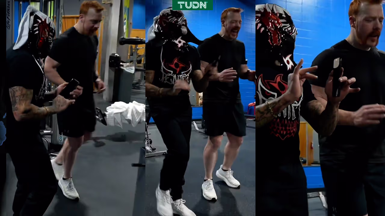 Penta Zero Miedo le enseña a bailar salsa a Sheamus en WWE | TUDN Más ...