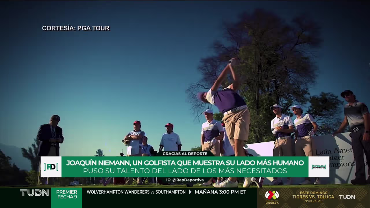 ‘Salvemos a Rafita’, la labor altruista del golfista Joaquín Niemann ...