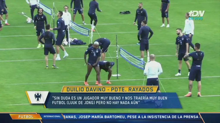 Davino confirma interés de Monterrey por Luuk de Jong | TUDN Más ...