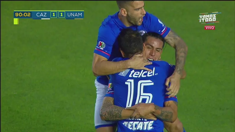 Gol Enzo Roco, Cruz Azul 1-1 Pumas | TUDN Más Deportes | TUDN