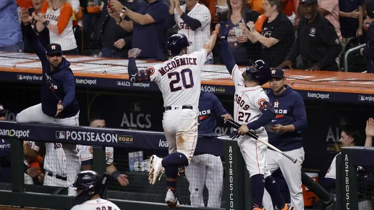 ¡A punta de batazos! Astros toman ventaja sobre Yankees en ACLS | TUDN MLB | TUDN