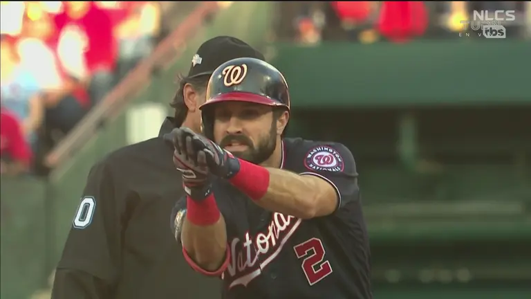 ¡Adam Eaton conecta y produce dos carreras para los Nationals! | TUDN ...
