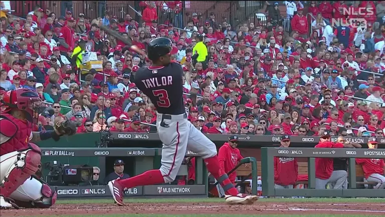 ¡Michael Taylor conecta jonrón! Nationals toman la delantera | TUDN MLB ...