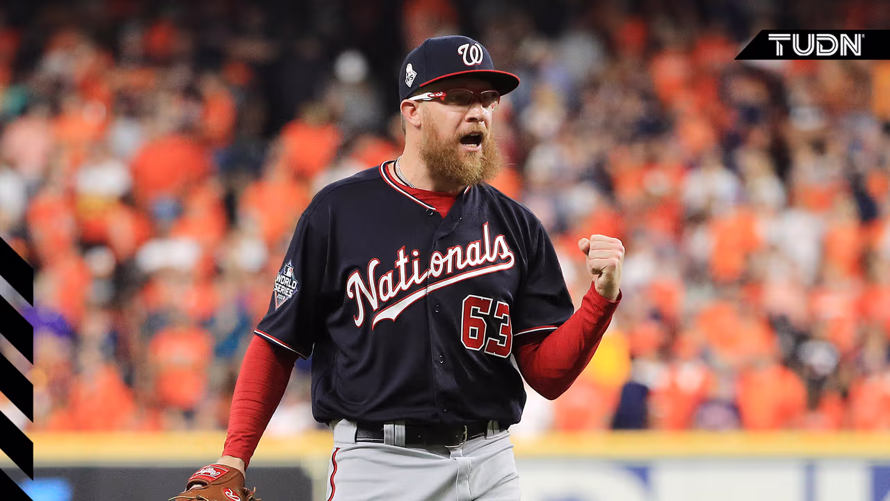 Sean Doolittle feliz por cerrar la primera victoria de Nationals en ...