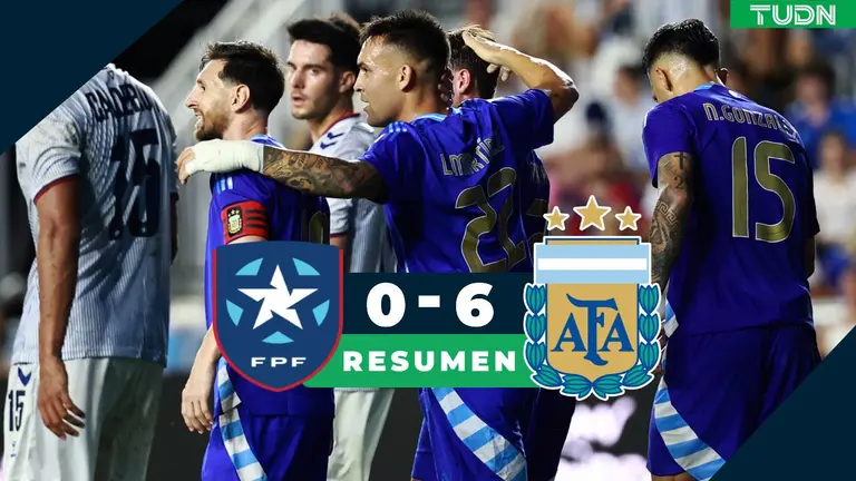 Argentina vs Puerto Rico, resumen y goles del partido amistoso | TUDN ...