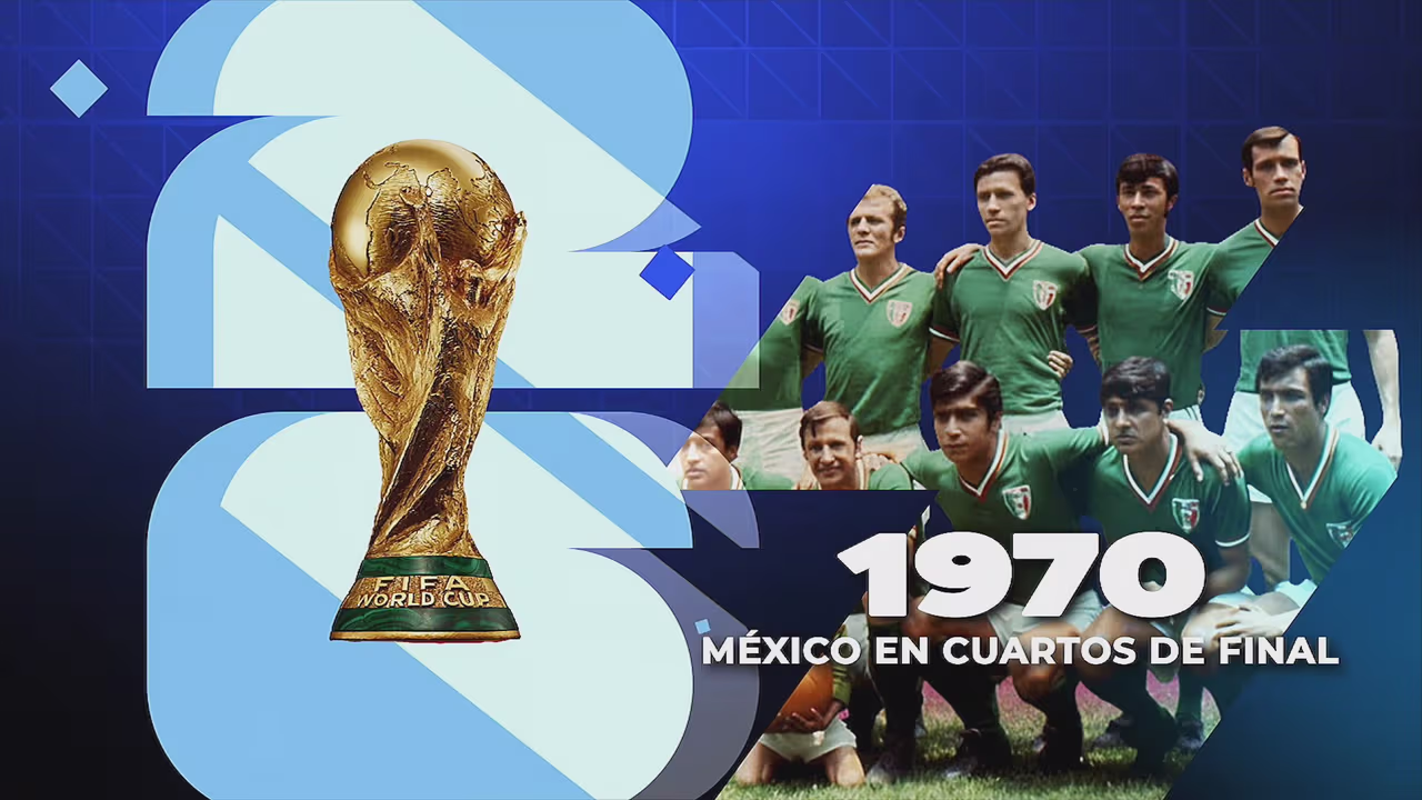 México 1970, la vez que el Tri clasificó a cuartos de final | TUDN Copa ...