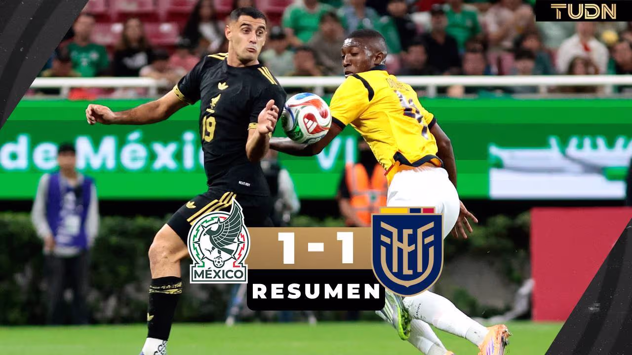 México vs. Ecuador: goles, resultado y resumen del partido amistoso ...