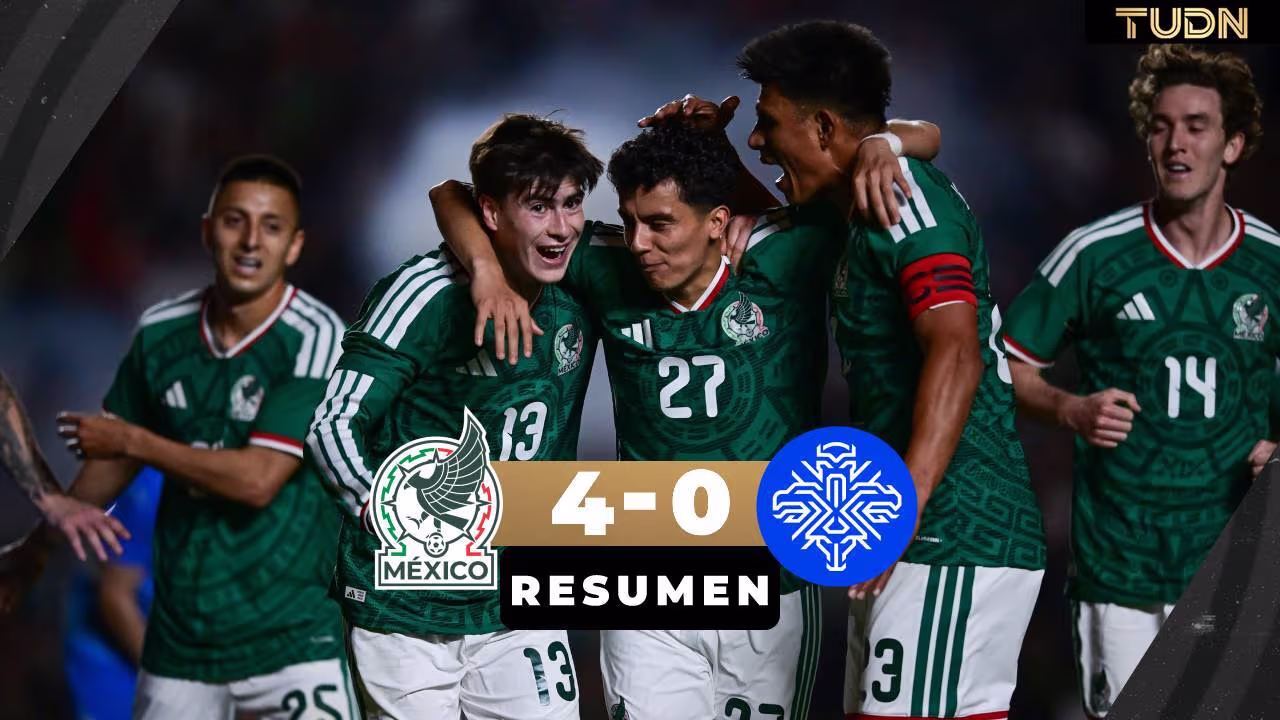 México golea a Islandia en partido amistoso disputado en Querétaro ...