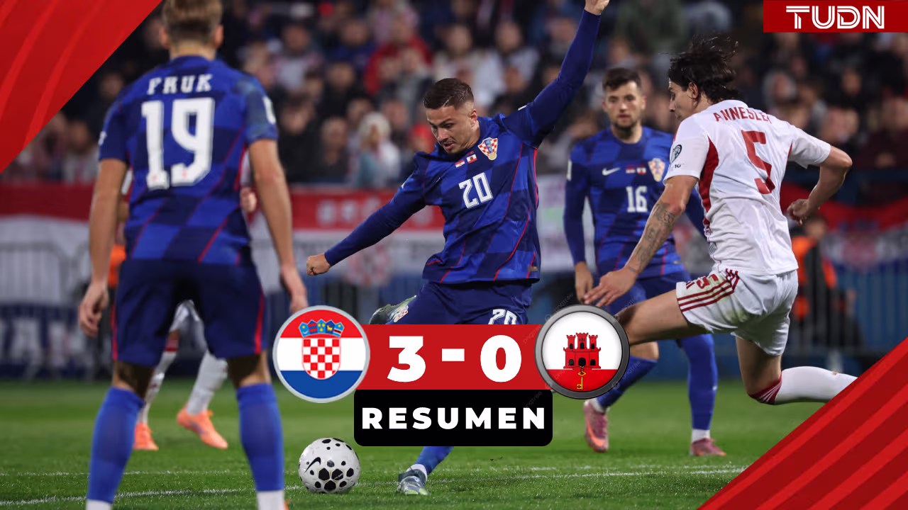 Resumen Croacia vs. Gibraltar: Goles, highlights y resumen de ...