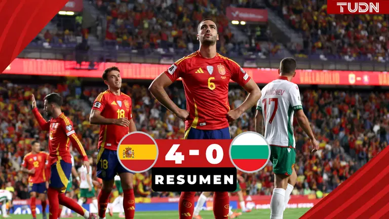 Resumen España vs. Bulgaria: Goles, highlights y resultado de eliminatorias mundialistas UEFA ...