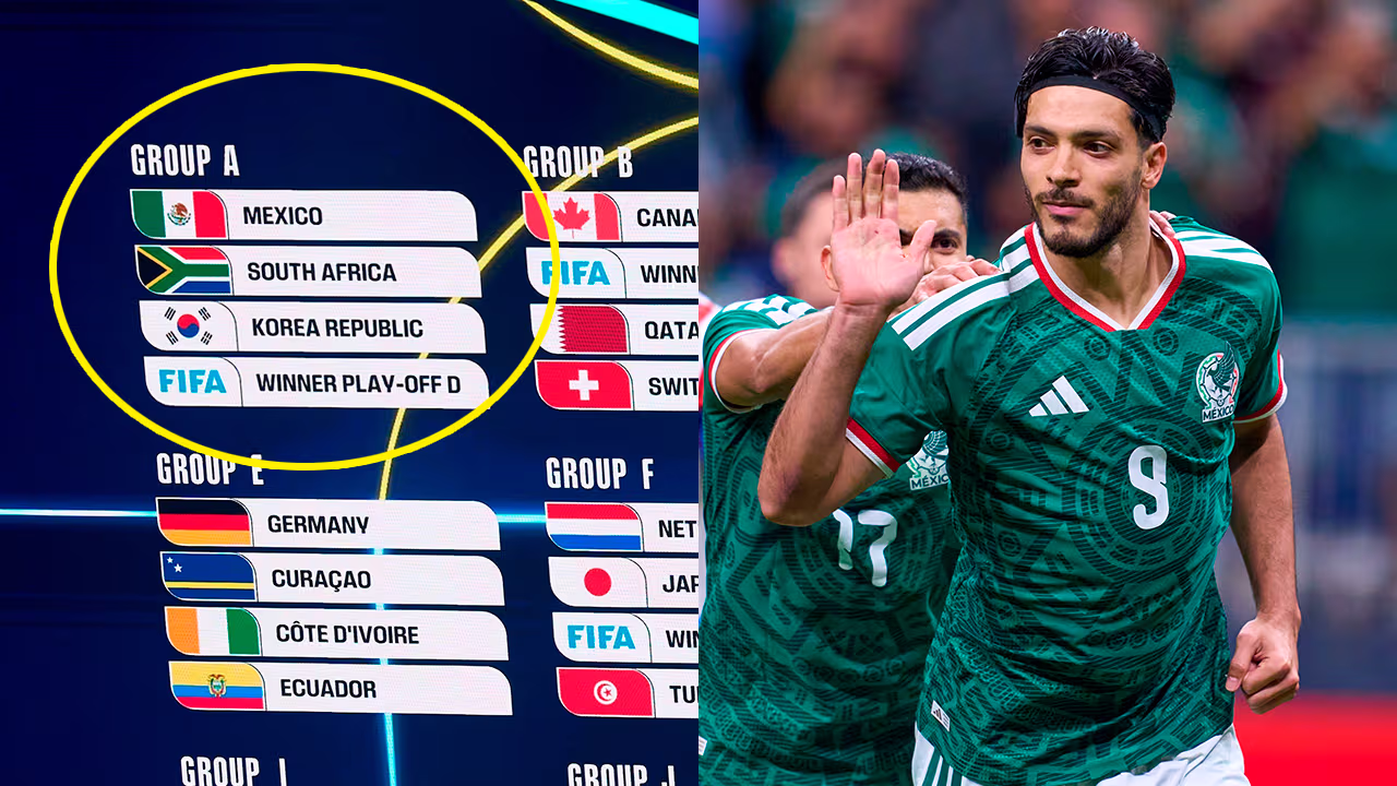 Todas las fechas y horarios de los partidos de México en el Grupo A de ...