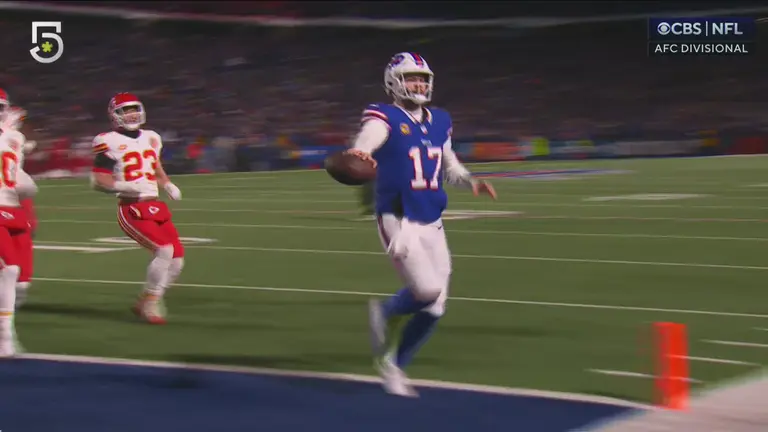 ¡Bills pega primero! Allen hace la jugada personal y anota | TUDN ...