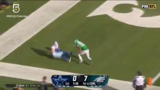 ¡Empatan los Cowboys! Tolbert logra touchdown | TUDN NFL | TUDN