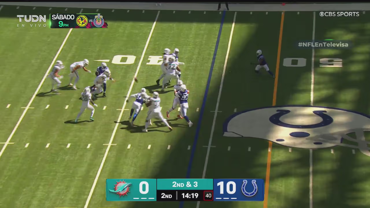 ¡Fumble de Tua Tagovailoa! Daniel Jones anota TD para Colts | TUDN NFL ...