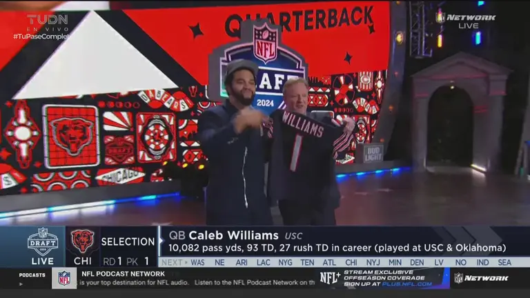 Resumen | Conoce la Clase 2024 del Draft de la NFL | TUDN National ...