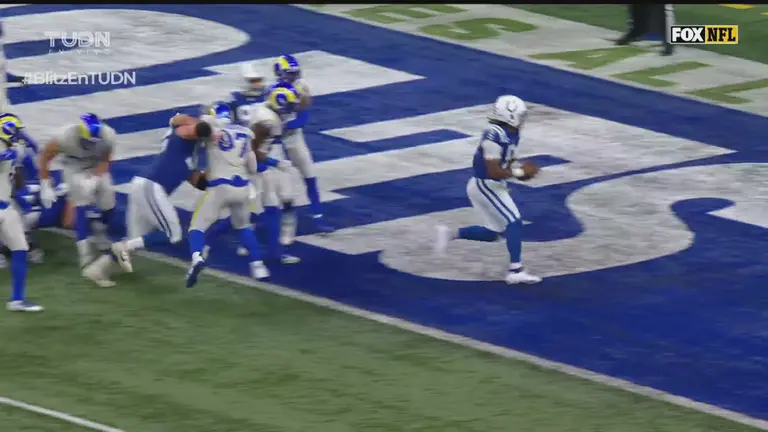 ¡Se acercan los Colts! Richardson la hace personal para el touchdown ...