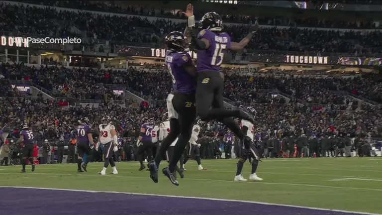 ¡TD de Ravens! Agholor, en las diagonales | TUDN National Football ...