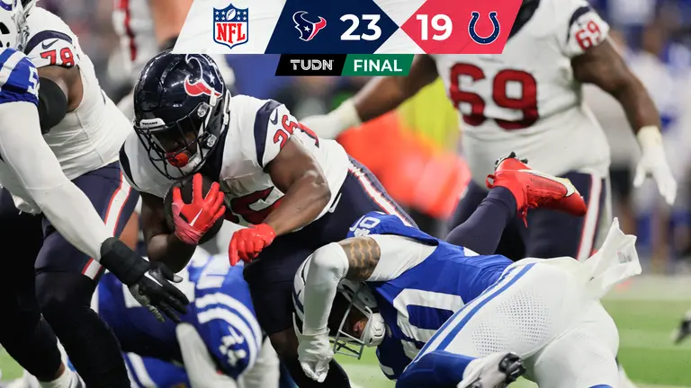 Texans avanzan a Playoffs y eliminan a Colts | TUDN National Football League | TUDN