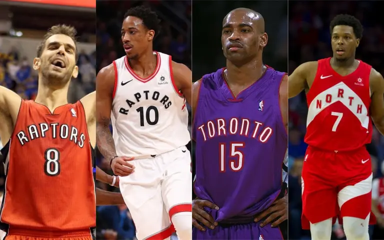 Estos son los 10 jugadores históricos de la franquicia de los Toronto Raptors | TUDN NBA | TUDN
