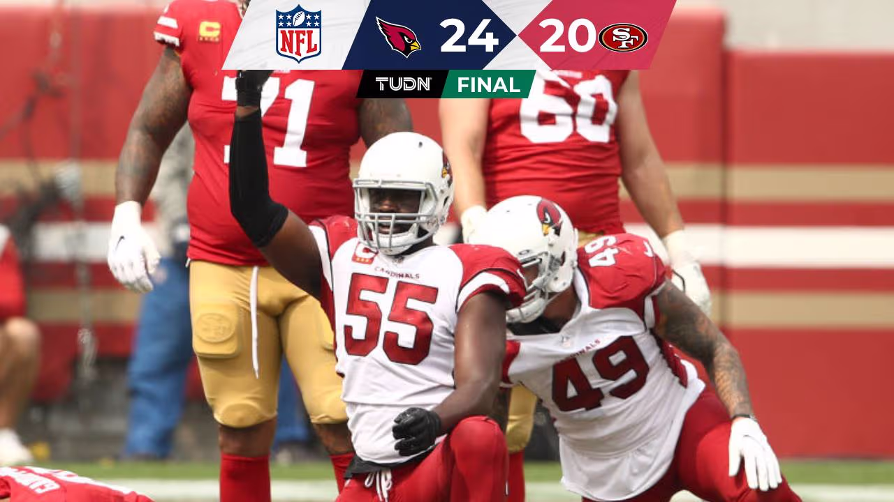 Arizona triunfa con autoridad en San Francisco | TUDN NFL | TUDN