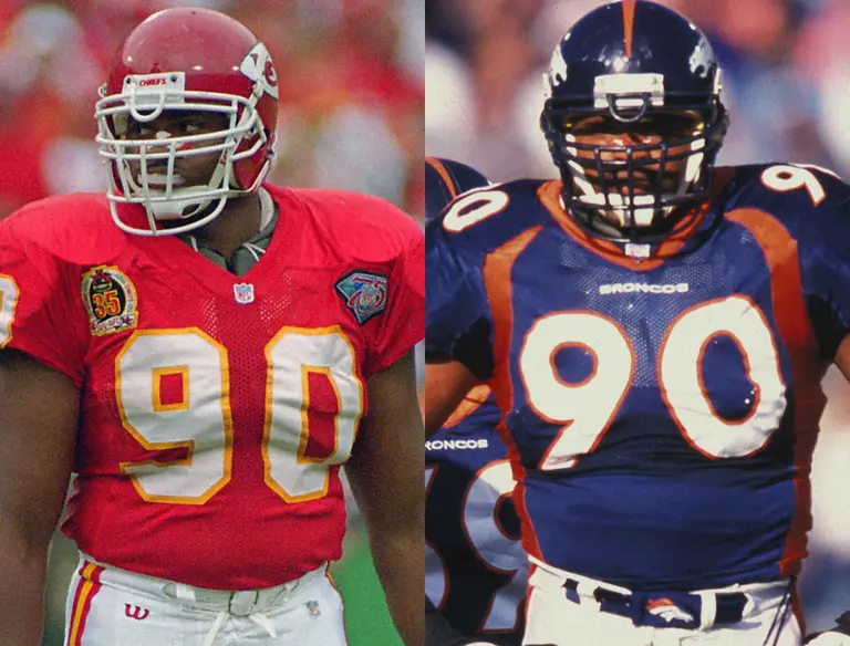 Dos caras: Neil Smith un jefe en las capturas y bronco bicampeón | TUDN ...