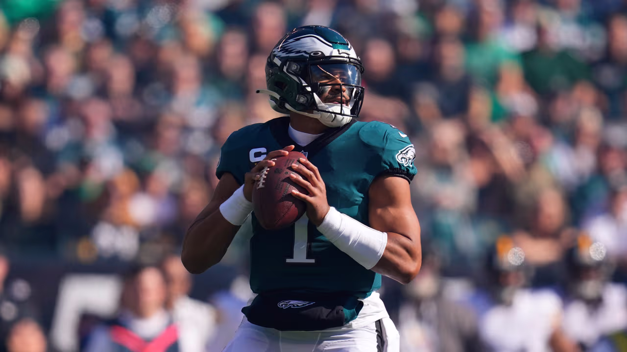 ¡El águila mayor! Jalen Hurts comanda a los invictos Eagles | TUDN NFL ...