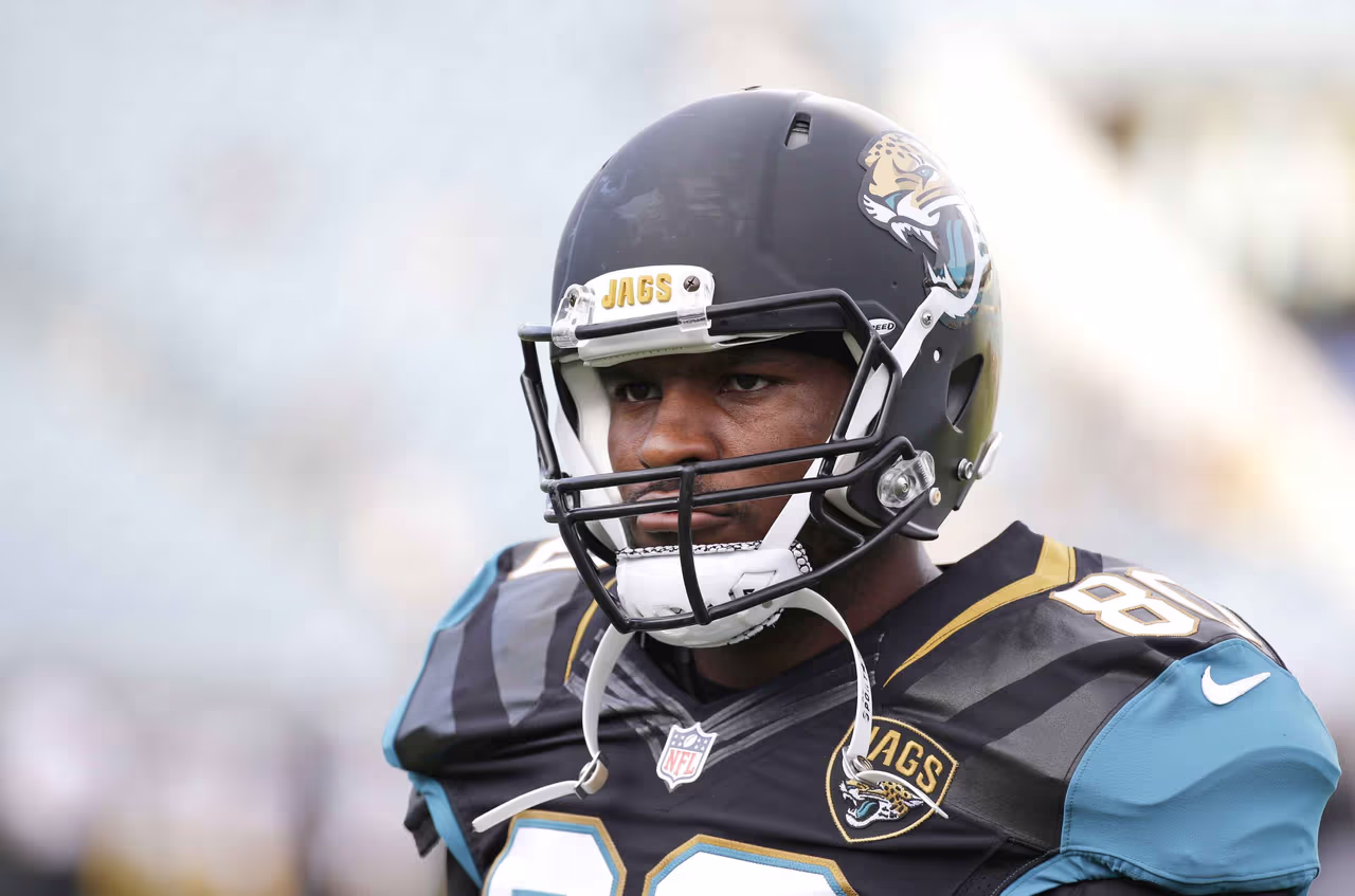 Julius Thomas hizo su debut con los Jacksonville Jaguars en la semana 5 ...