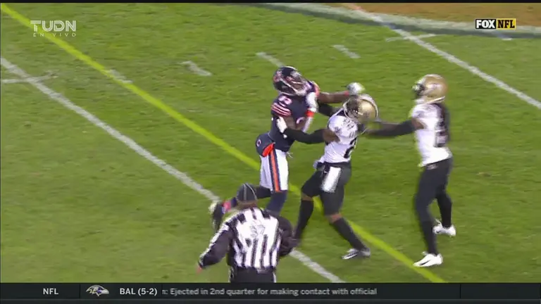 La NFL suspendió a Javon Wims por peleonero | TUDN National Football ...