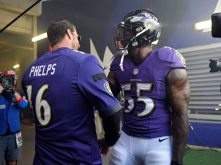 Los Baltimore Ravens le rindieron un homenaje a Michael Phelps | TUDN ...