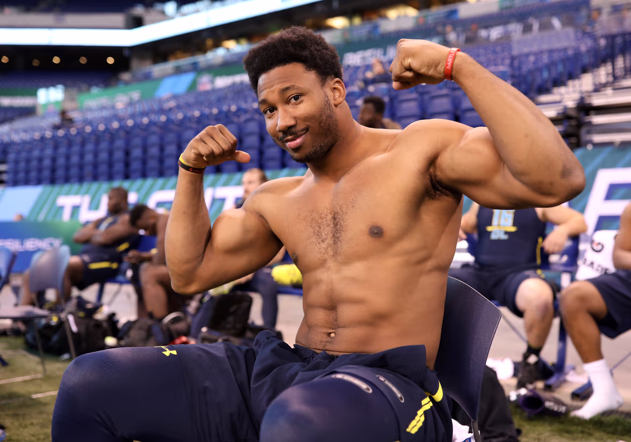 Myles Garrett impresionó con su físico y marcas en el NFL Combine ...