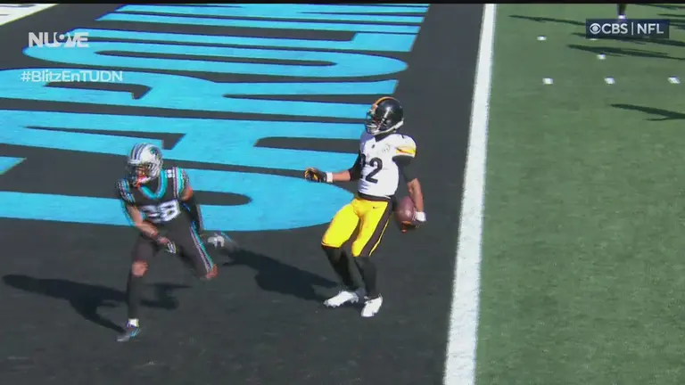 ¡Nadie lo frena! Najee Harris acarrea y Steelers toma ventaja | TUDN ...