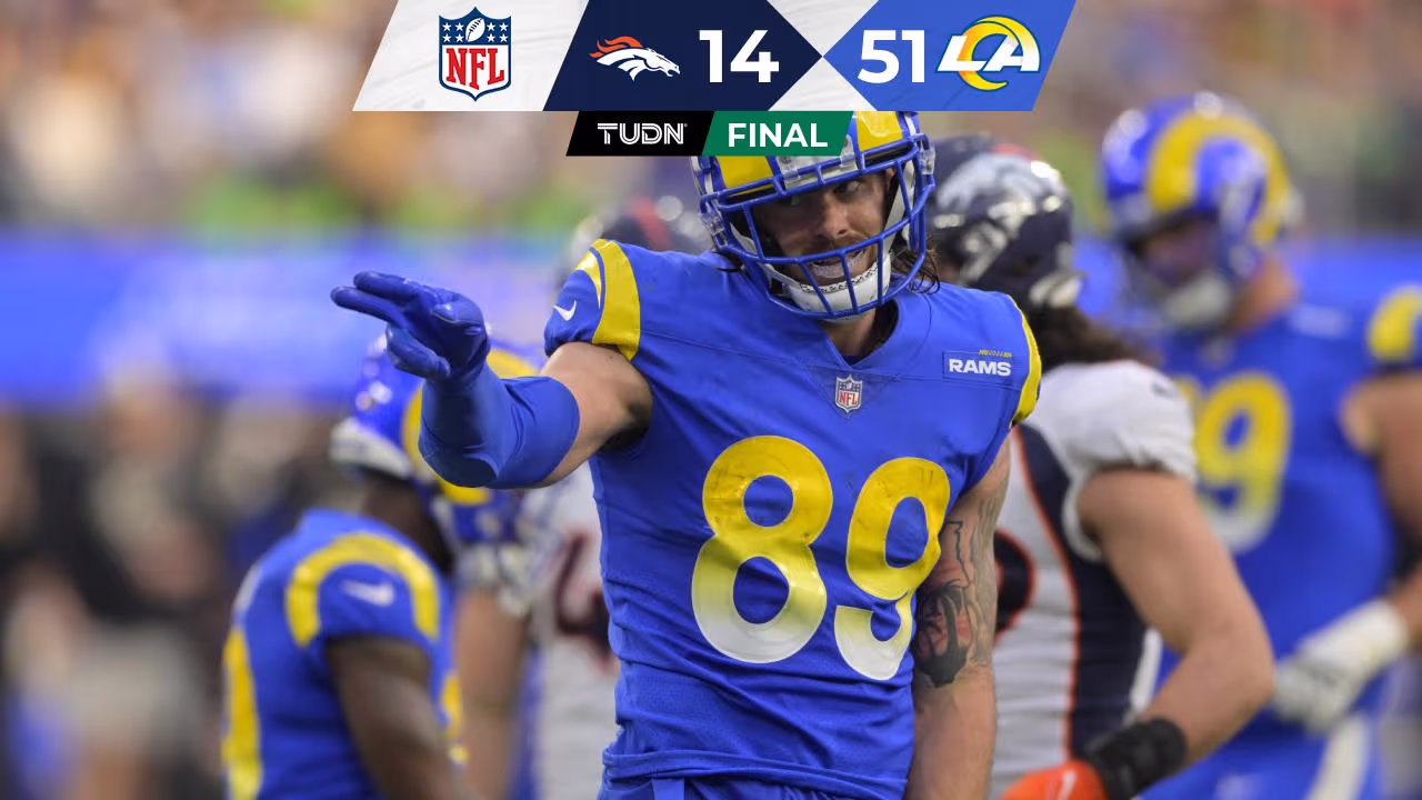 NFL 2022: Rams destruye a los Broncos y les propina más de medio ...