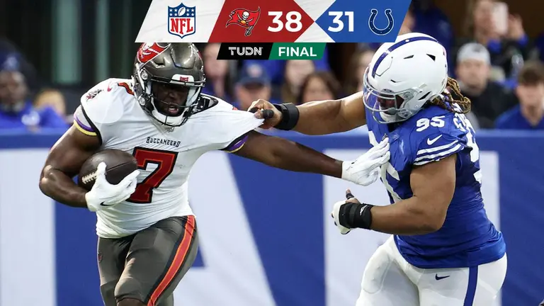 NFL Tampa Bay Buccaneers 38-31 Indianapolis Colts: Jugadas y touchdowns ...