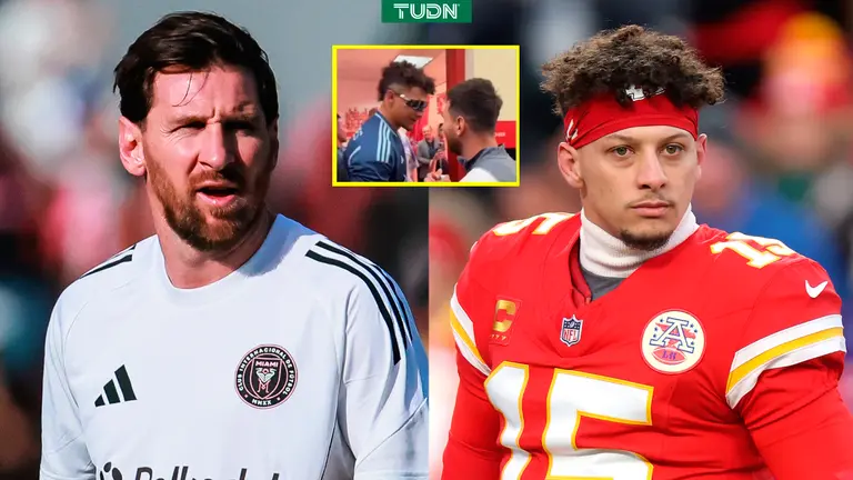 Patrick Mahomes elogia a Lionel Messi previo al Super Bowl 2025 | TUDN ...