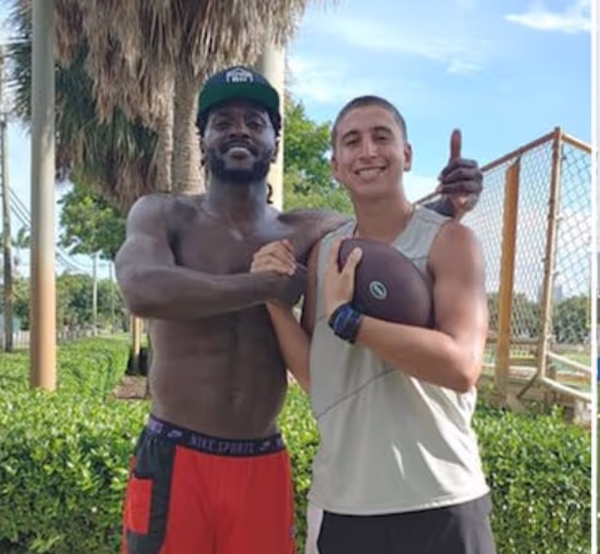 Peter Zamora, el QB de prepa que entrena a Antonio Brown | TUDN NFL | TUDN