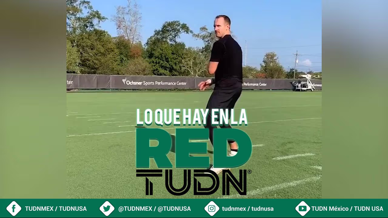 ¡Superman! Drew Brees ya lanza el balón a días de su cirugía | TUDN ...
