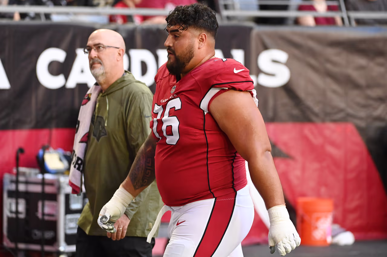 Will Hernández se pierde el resto de la temporada de NFL con Arizona ...