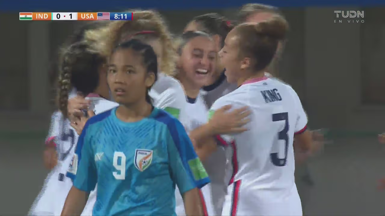 ¡Se adelanta Team USA! Melina Rebimbas aparece para abrir el marcador ...