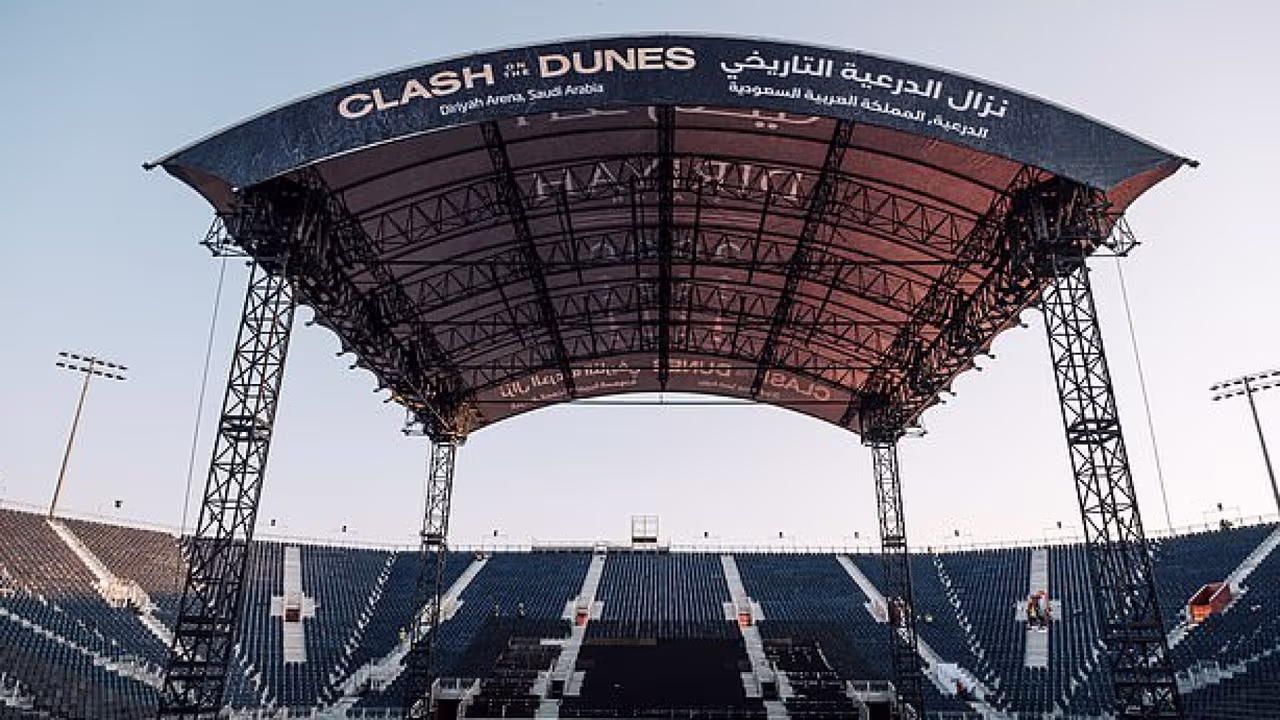 La Diriyah Arena se prepara para recibir Ruiz vs. Joshua II | TUDN UFC ...